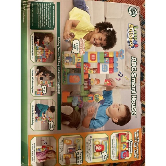 Leapfrog | Toys | New Leap Frog Leap Builders Abc Smart Housefree ...